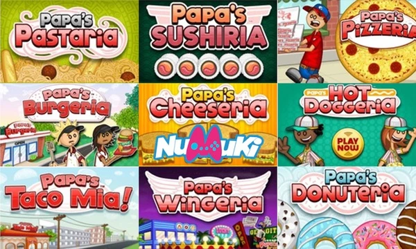 Papa's Games | Play Online for Free | NuMuKi