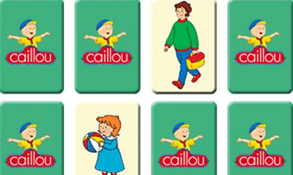Caillou: The Memory Game | NuMuKi