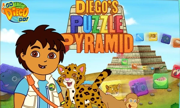 Go Diego Go: Diego's Puzzle Pyramid | NuMuKi