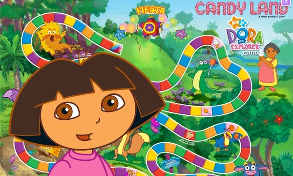 Dora Candy Land Board Game