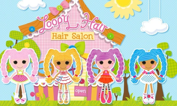Lalaloopsy: Loopy Hair Salon | NuMuKi