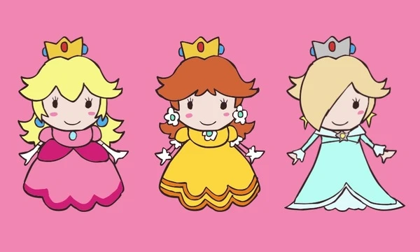 Mario Girls Dress-Up | NuMuKi