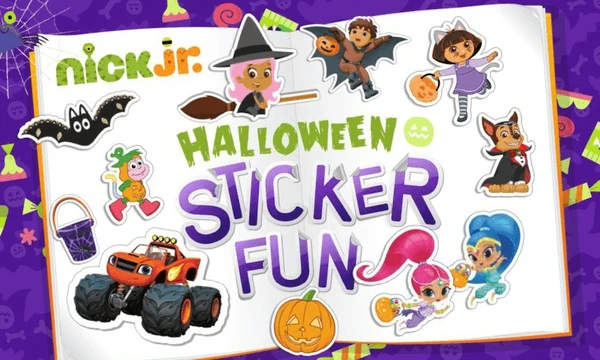 Nick Jr.: Halloween Sticker Fun | NuMuKi