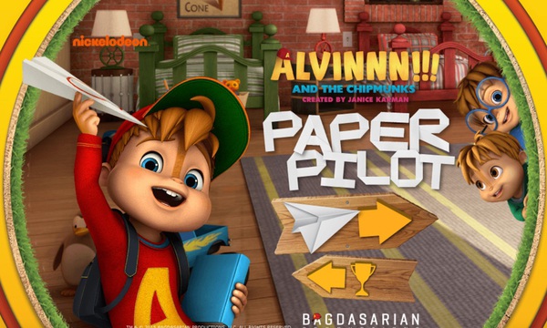Alvin and the Chipmunks: Paper Pilot | NuMuKi