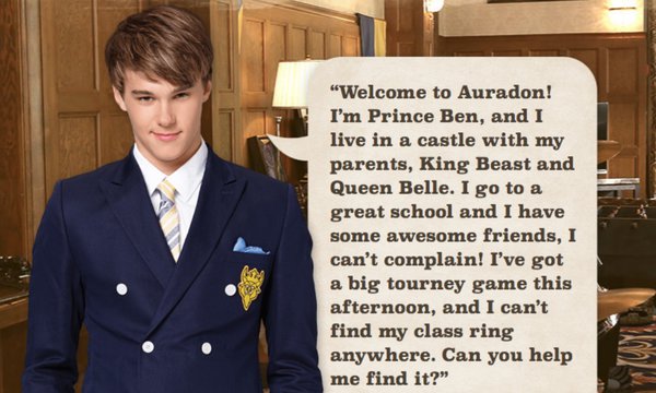 Descendants: Auradon Hidden Mystery Map | NuMuKi