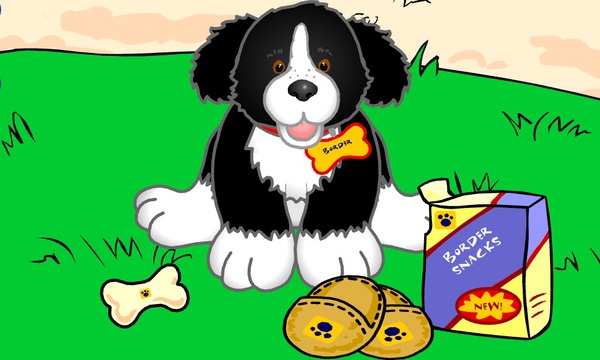 Bearemy's Kennel Pals: Border Collie Screen Pal | NuMuKi