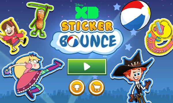 Disney XD: Sticker Bounce | NuMuKi