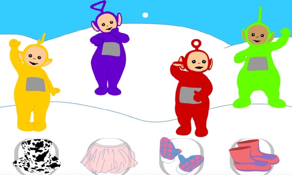 Teletubbies - jogos online de menina