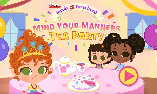 Ready for Preschool: Fancy Nancy Mind your Manners Tea Party | NuMuKi
