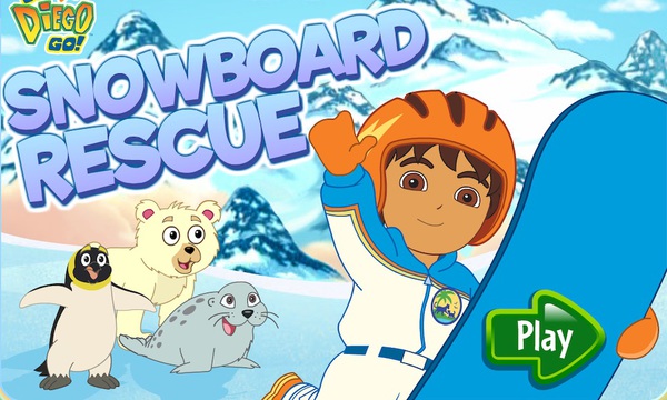 Go Diego Go: Snowboard Rescue | NuMuKi