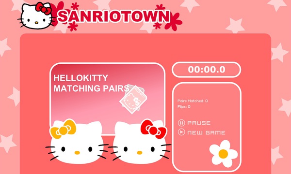 Hello Kitty: Matching Pairs | NuMuKi