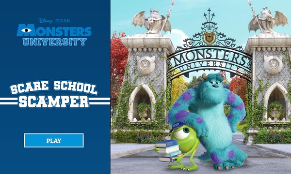 Monsters University: Scare School Scamper | NuMuKi