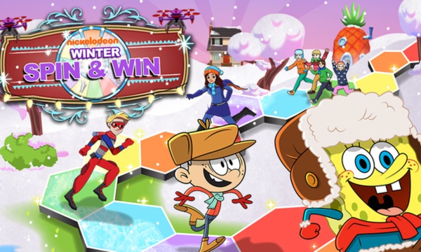 Nickelodeon: Winter Spin & Win | NuMuKi