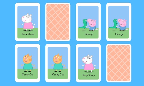 Peppa Pig: Peppa's Matching Pairs | NuMuKi