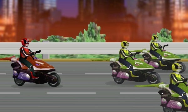 Power Rangers: Moto Race | NuMuKi