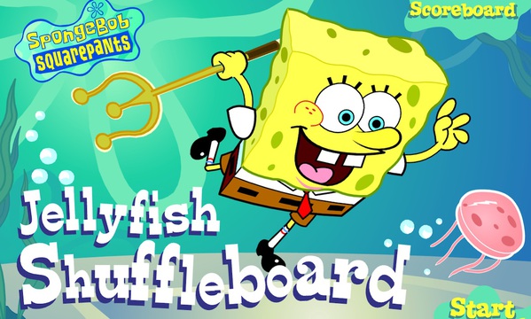 SpongeBob SquarePants: Jellyfish Shuffleboard | NuMuKi
