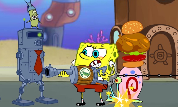 SpongeBob SquarePants: Dinner Defenders | NuMuKi