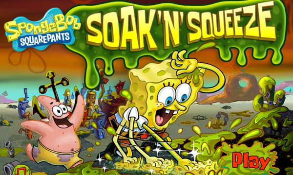 SpongeBob SquarePants: Soak 'N' Squeeze | NuMuKi