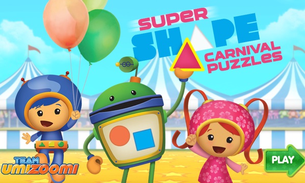 Team Umizoomi: Super Shape Carnival Puzzles | NuMuKi