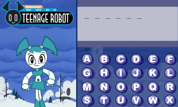 My Life As A Teenage Robot: Hangman | NuMuKi
