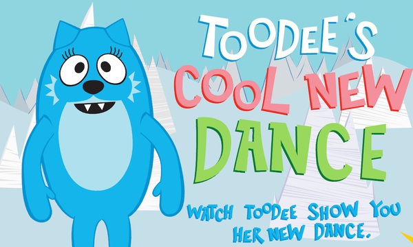 Yo Gabba Gabba: Toodee's Cool New Dance | NuMuKi