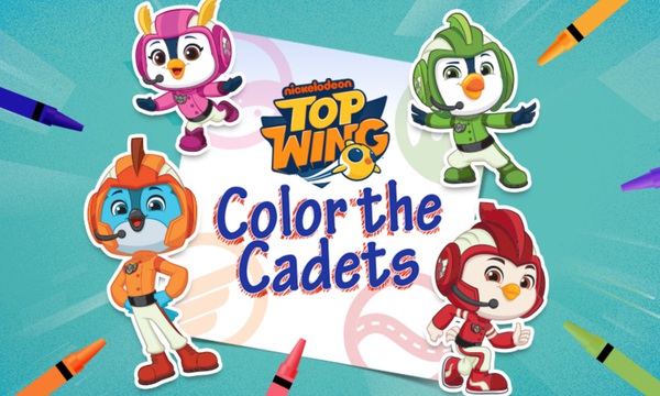 Top Wing: Color the Cadets | NuMuKi