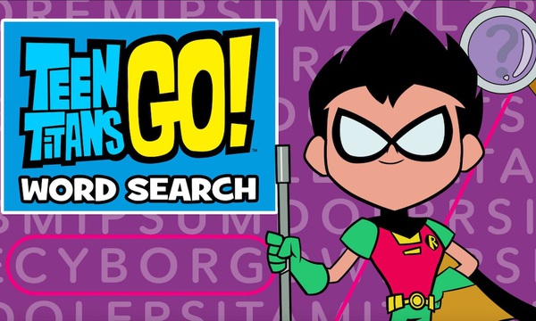 Teen Titans Go!: Word Search | NuMuKi
