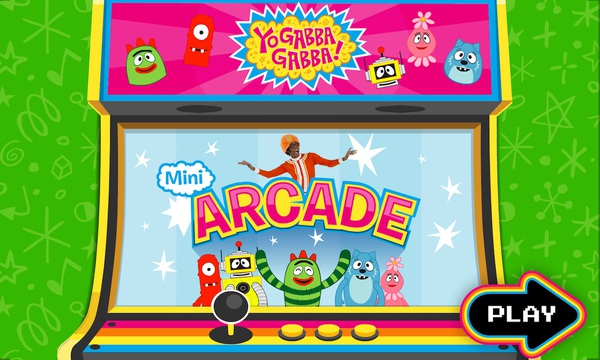 Nick Jr Games Yo Gabba Gabba Yo Gabba Gabba Mini Arcade Yo Gabba